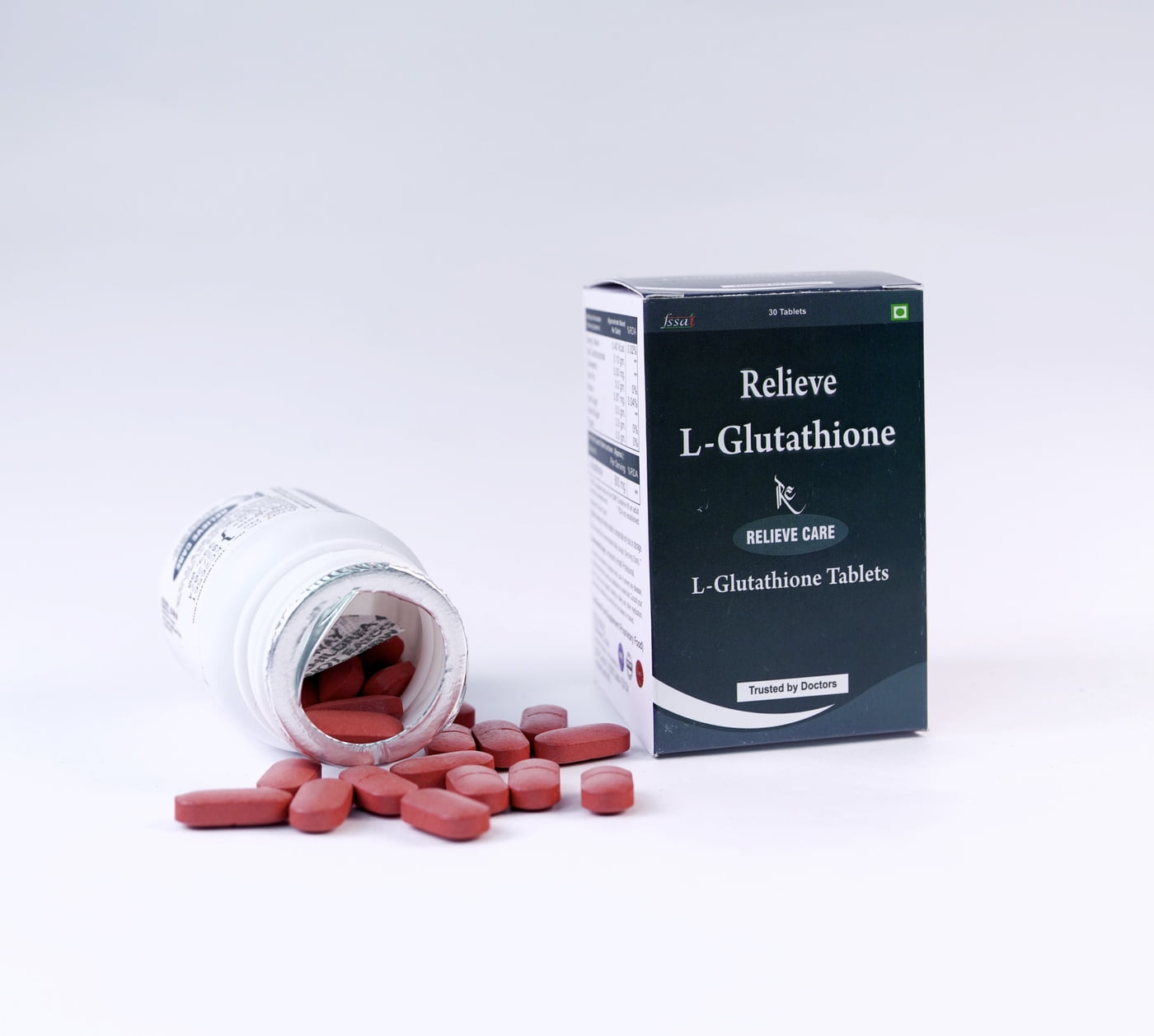 Relieve Care L-Glutathione Tablets | Elevate Your Radiance