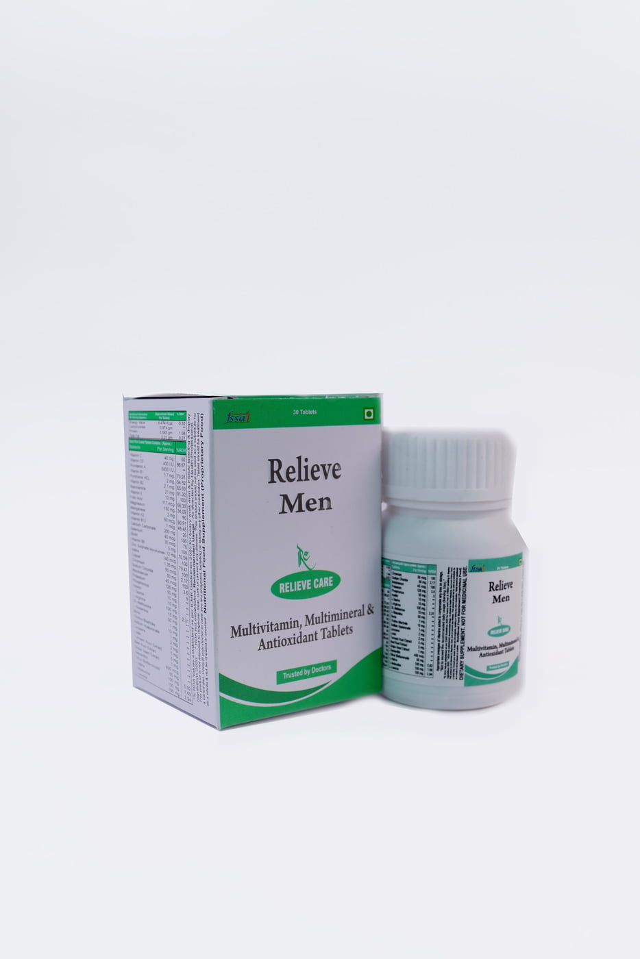 Relieve Care Men's Multivitamins | Essential Support for Men's Health